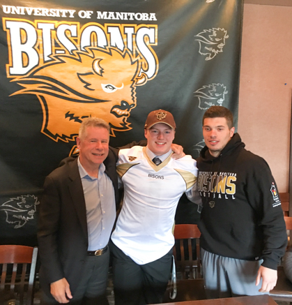 Bison football signs first recruit for the 2017 season – The Manitoban