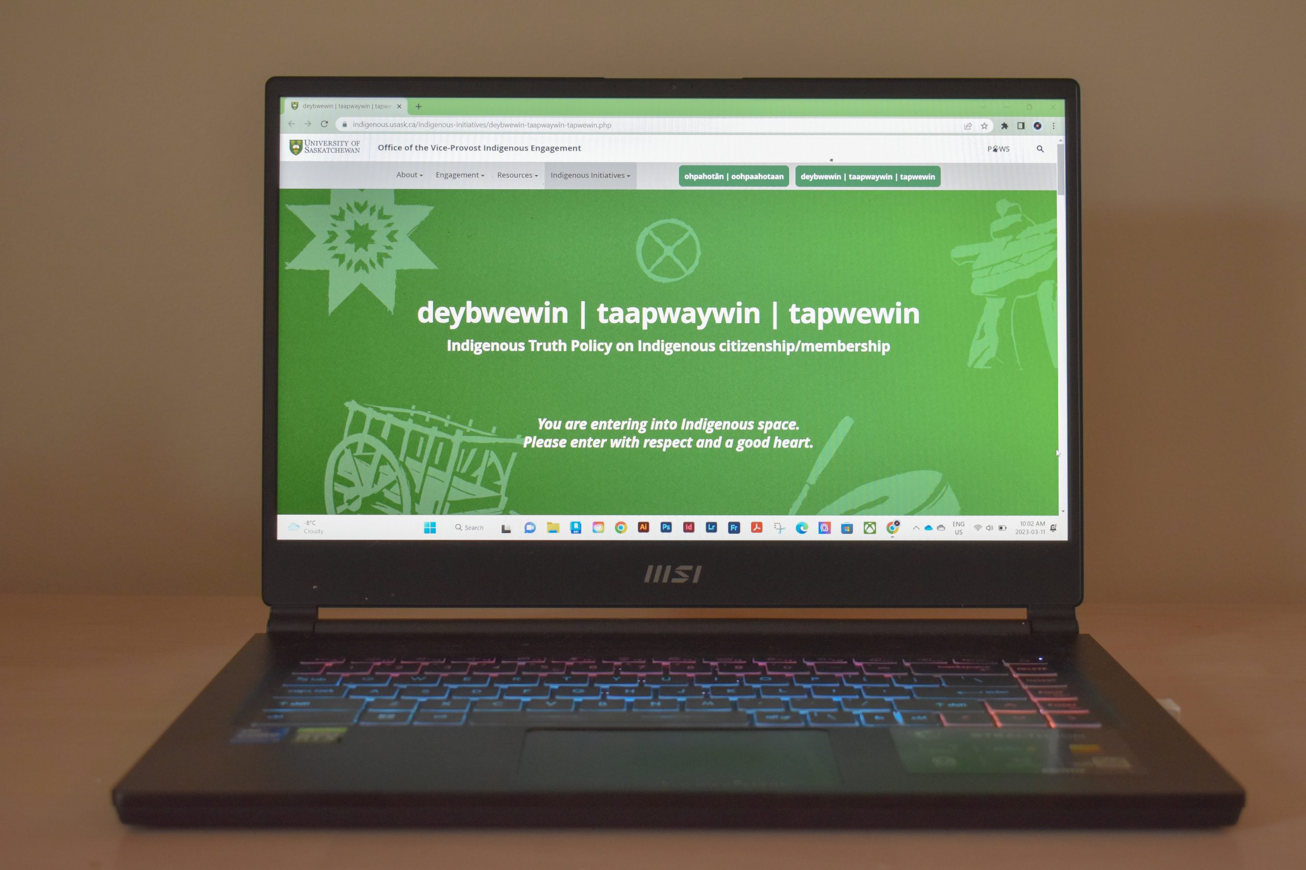 USask launches Indigenous identity verification portal | The Manitoban