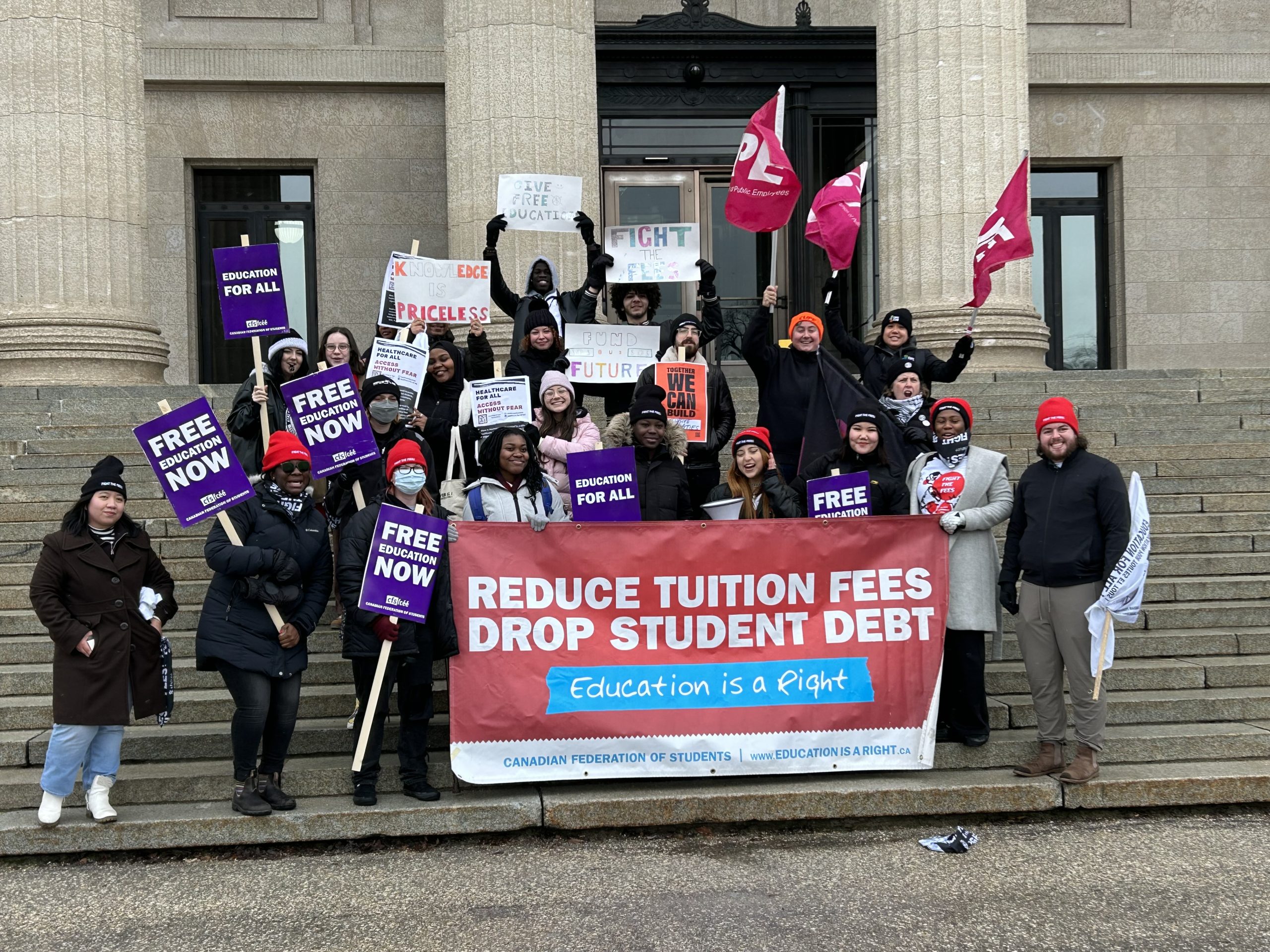 Canadian Federation of Students holds day of action | The Manitoban Canadian Federation of Students holds day of action | The Manitoban